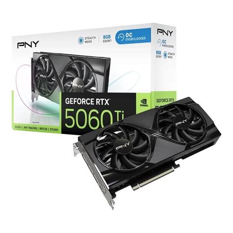 Pny Geforce Rtx 5060 Ti 8gb Oc Dual Fan Dropreference
