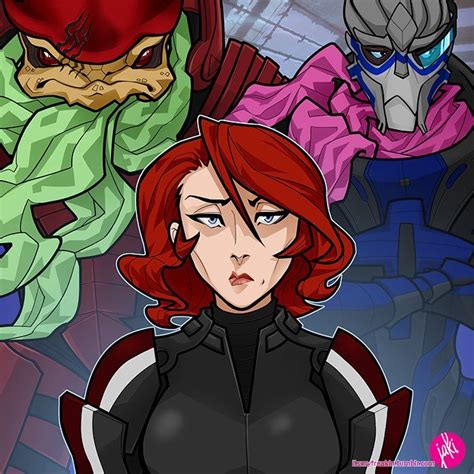 Пин от пользователя Sziroi на доске Mass Effect Фан арт Рисунки Комиксы