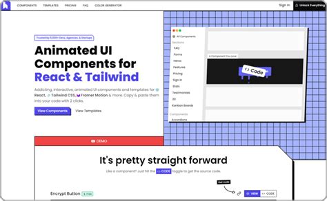10个超火的动画ui组件库，让你的网站交互更流畅！慕课手记