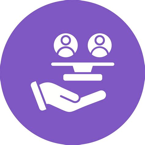 Ethical Responsibility Glyph Circle Icon 16044867 Vector Art At Vecteezy