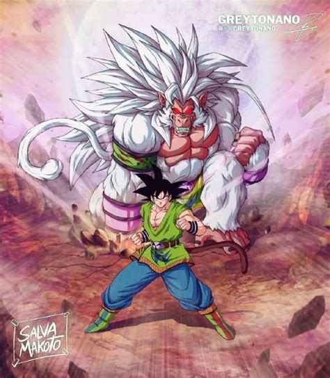 Goku Ozaru Xeno Goku Personajes De Dragon Ball Dragón Ball Z