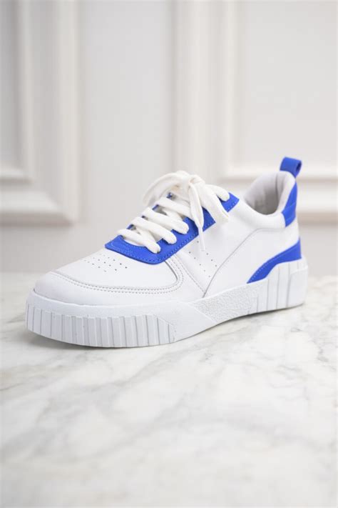 Zapatilla Combinada Blanco Lemon
