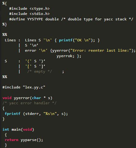 GitHub AcostaCortesGM Practica 3 Yacc Y Lex