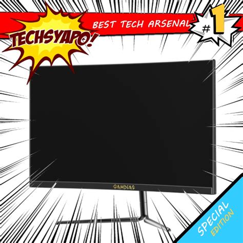 GAMDIAS ATLAS HD236G 165Hz GAMING CURVED MONITOR Shopee Philippines