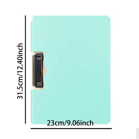 1pc Thickened Folder And A4 File Writing Folder Multi Function Board
