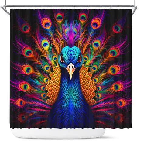 Peacock Shower Curtain