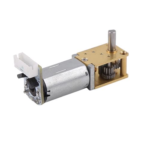 Wholesale Worm Gearbox N20 Dc Motor With Custom Encoder Manufacturer And Supplier Vic Tech