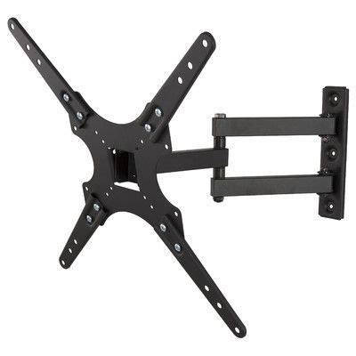 Swift Mounts Full Motion Extending Arm Pan Swivel Tilt Tv Mount Kit For