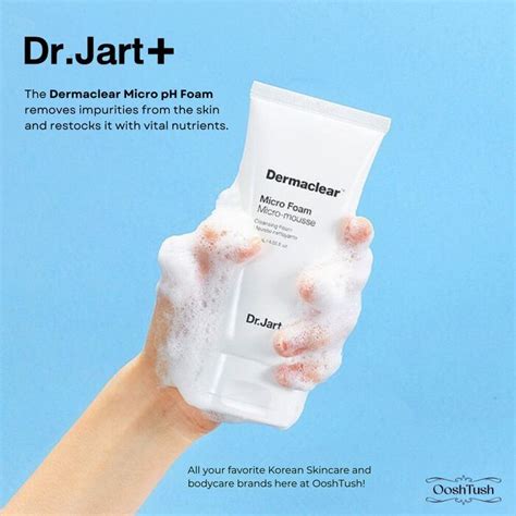 Dr. Jart+ Dermaclear Micro pH Foam | OoshTush | Makeup remover face ...