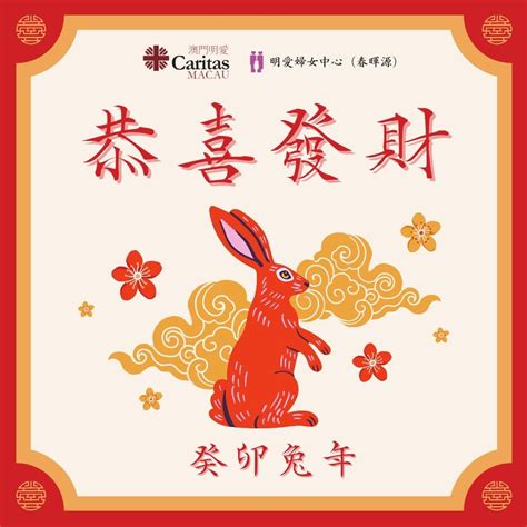 明愛婦女中心 春暉源 恭喜發財！兔年大吉！🐰 婦女中心向大家拜年🧧 祝 各位身體健康！萬事如意！福星高照！🥳🤩