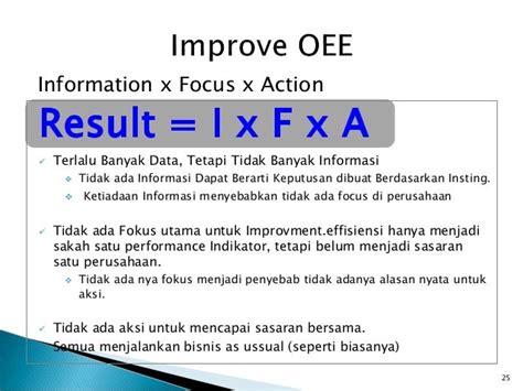 Oee Implementation Part 1