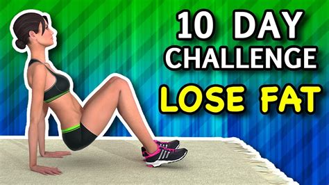 10 Day Challenge 10 Minute Workout To Lose Fat Fast Weightblink