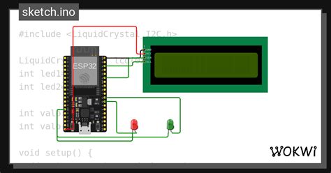 bt1 tuan1 2ledandlcd wokwi esp32 stm32 arduino simulator