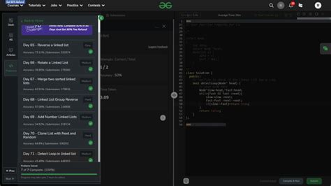 Uddhav Pawar On Linkedin Gfg160 Codingjourney Geeksforgeeks