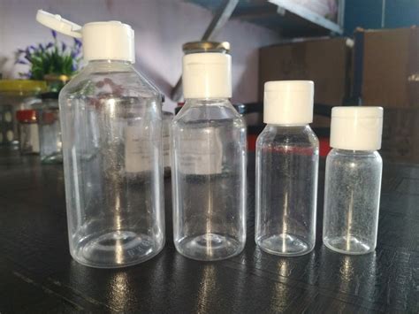 Fliptop Cap Sanitizer Bottle At Rs 3 50 Bottle Flip Cap Bottle In