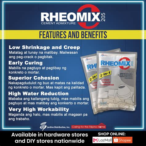 Rheomix 205 Breakthrough Is Intended For Jobsite Mixes Packed In Ready To Use One Is To One