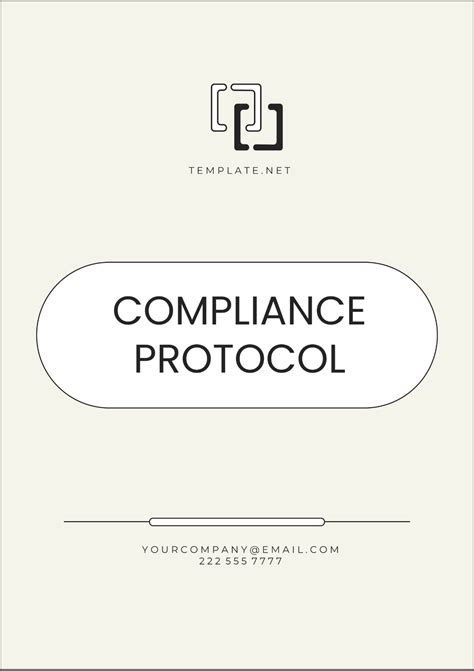 Free Compliance Templates To Edit Online And Print