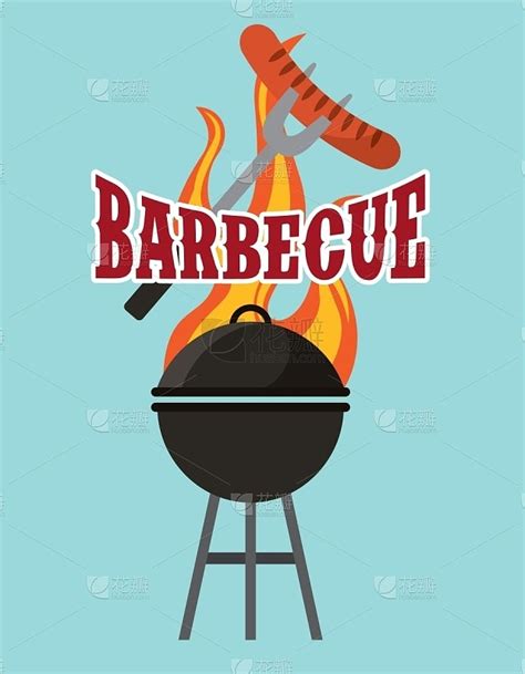 烤肉架 设计师 格子烤肉 热 晚餐 香肠 食品 图像 烹调 烧烤