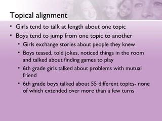 Article Outline Tannen S Sex Lies And Conversation PPT Dating Family And Relationships