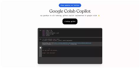 Google Colab Copilot Monomical