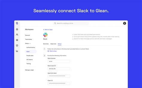 Slack Integration With Glean Glean Work Ai