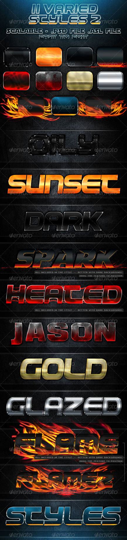 11 Varied Styles V2 For Photoshop By Aanderr On Deviantart