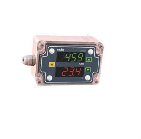 Relative Humidity And Temperature Indicator And Controller Radix