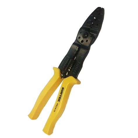 Pinza Para Desforrar Y Ponchar Cable 10 22 Awg Surtek P Ponchar