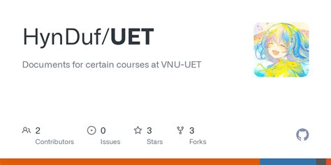 GitHub HynDuf UET Documents For Certain Courses At VNU UET