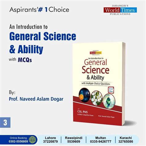 Best Books For General Science And Ability And General Mathematics