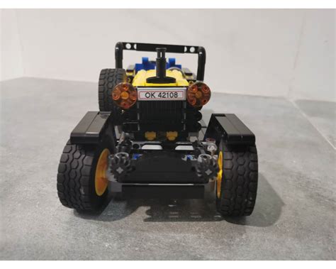 Lego Moc Vintage Car By Legorookie2021 Rebrickable Build With Lego