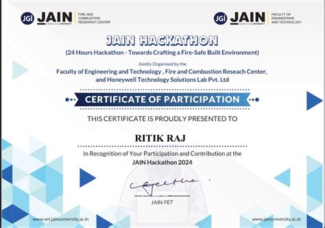 Ritik Raj On Linkedin Hackathon Innovation Techenthusiast