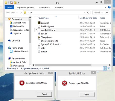 BasiliskII And SheepShaver Cant Open Quadra650 Rom Gr33nonline