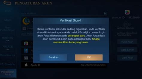 Aktifkan Fitur Ini Agar Akun Mobile Legends Kalian Tidak Ke Hack Di 2021 SPIN