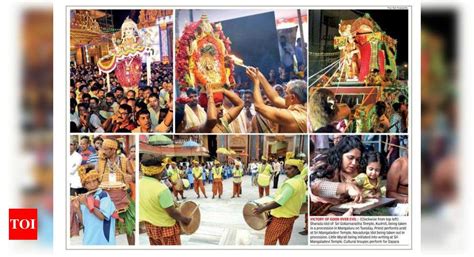 Mangaluru Navratri Culminates With Dasara Procession Mangaluru News