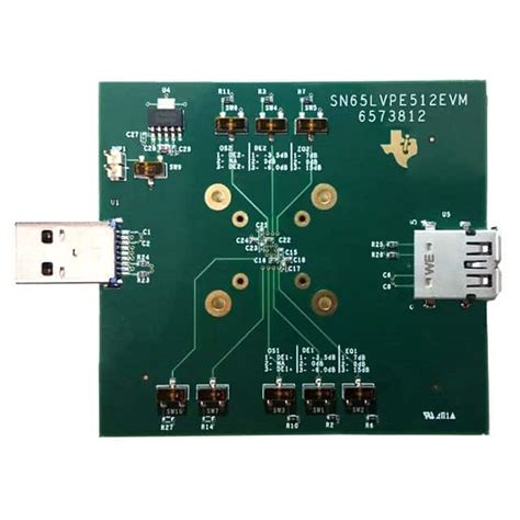 sn65lvpe512evm texas instruments development boards kits