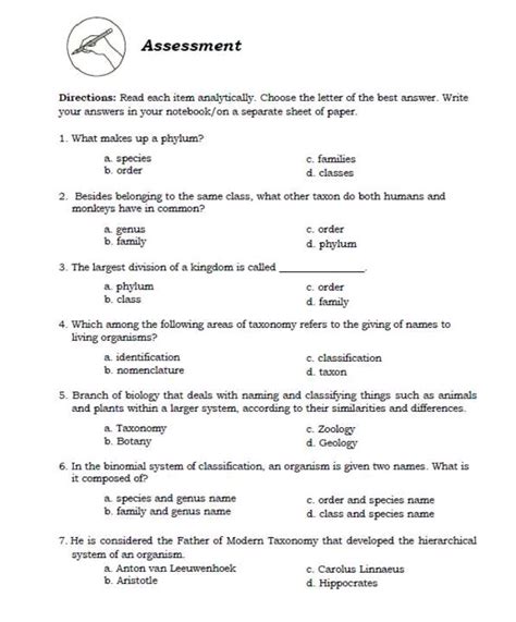 Assessment Directions Read Each Item StudyX