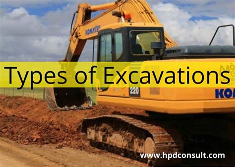Types Of Excavation Top 7 Common Types Of Excavations