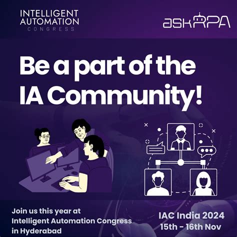 Askrpa On Linkedin Intelligentautomation Intelligentautomationcongress Iac Iacindia
