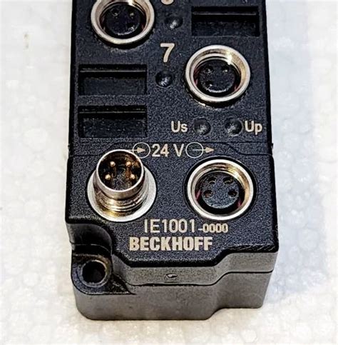 BECKHOFF IE Extension Box Channel Digital Input V DC Ms M At Piece