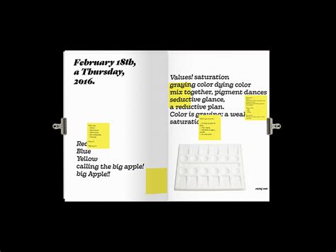 Notes An Archive On Behance