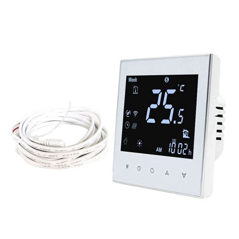 Hotowell Electric Floor Heating Thermostat Va Screen Wifi Programmable