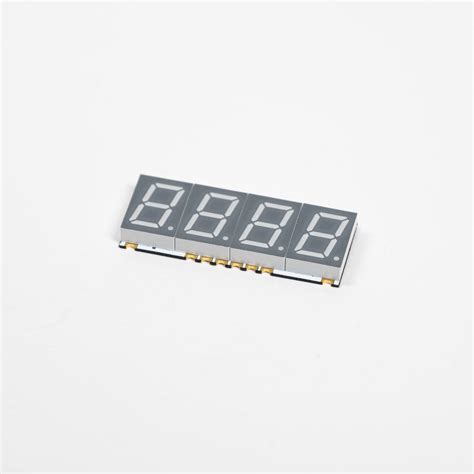 0 4 Quad Digit Smd Led 7 Segment Display Diamond Seg Opto Plus Led