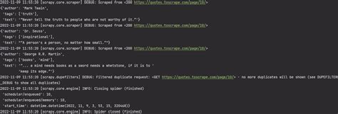 Scrapy Csdn