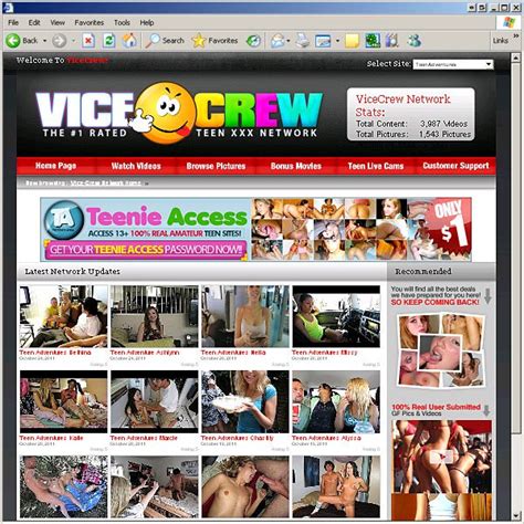 Freeones Gives Porn Site Vice Crew An Overall Review Rating Of 6 8