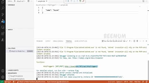 11 Use Vscode To Test Debug Functions Locally For Azure Function
