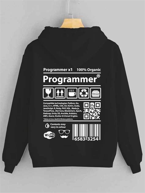 Programmer Hoodie Hoodie T For Design Engineers Cool Stem Apparel Funny Coding Hoodie