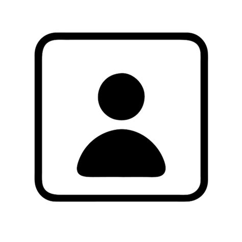 Portrait Pictogram Premium Ai Generated Vector