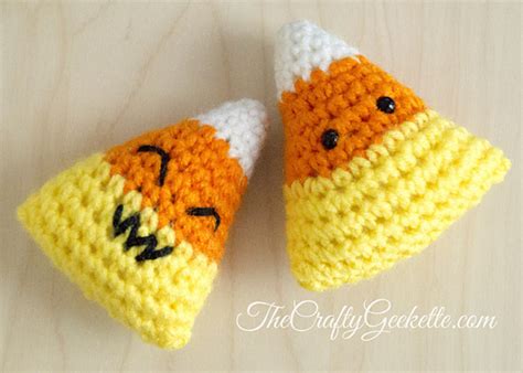 Ravelry Nom Nom Candy Corn Amigurumi And Garland Pattern By The Crafty Geekette