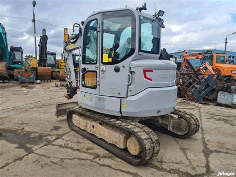 Volvo Ecr58d Mini Gumihevederes Kotró Ártánd Hajdú Bihar
